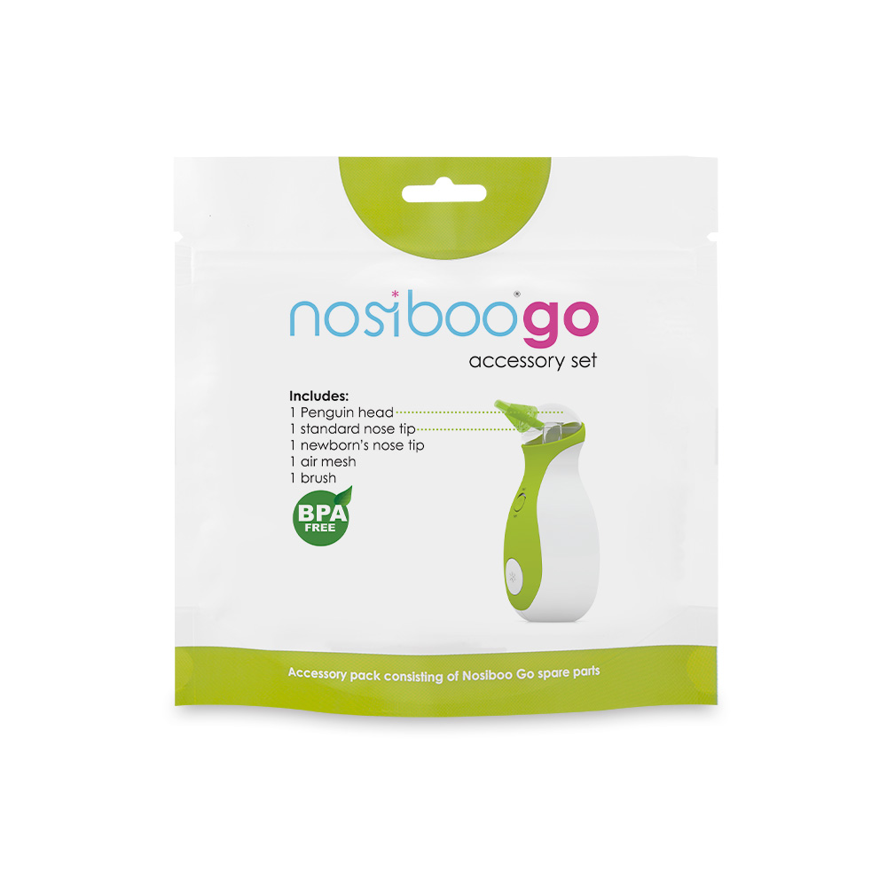 Nosiboo® Baby Nasal Aspirator - Nosiboo Go Accessory Set